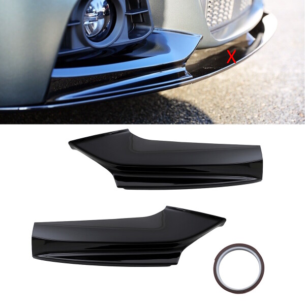 Sport-Performance Flaps SET / Frontspoiler / Frontlippe für BMW F10 ...